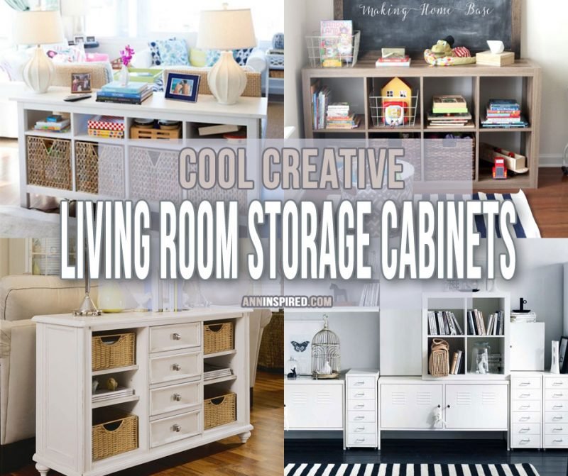 12 Living Room Storage Ideas | Ann Inspired