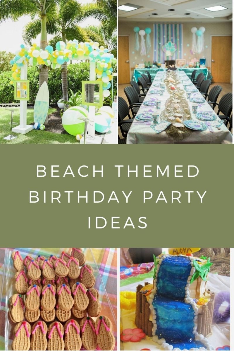 Beach Themed Birthday Party Ideas | Ann Inspired