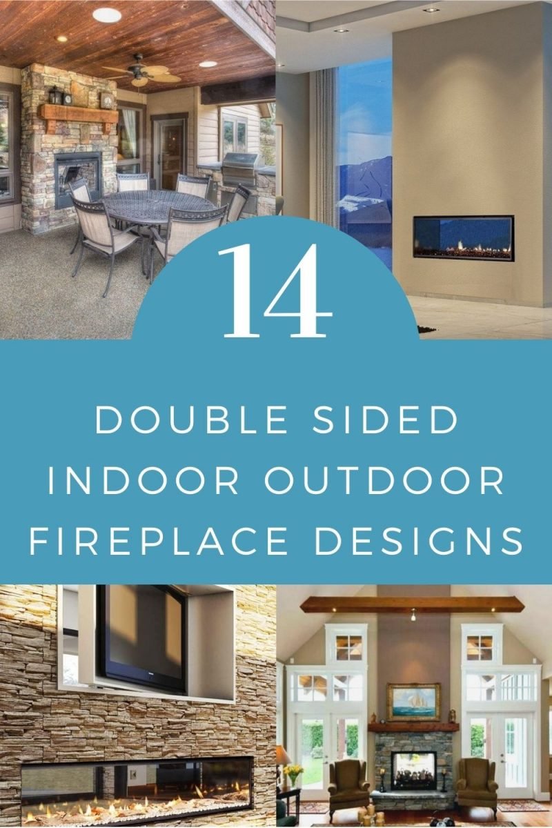 14 Double Sided Fireplace Ideas | Ann Inspired