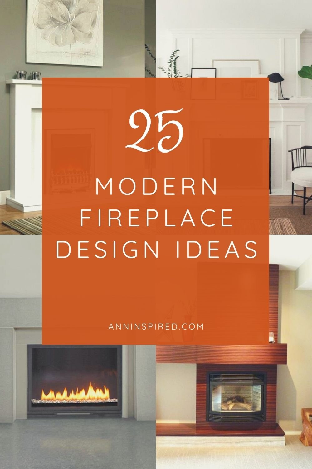 25 Gorgeous Modern Fireplace Design Ideas Ann Inspired