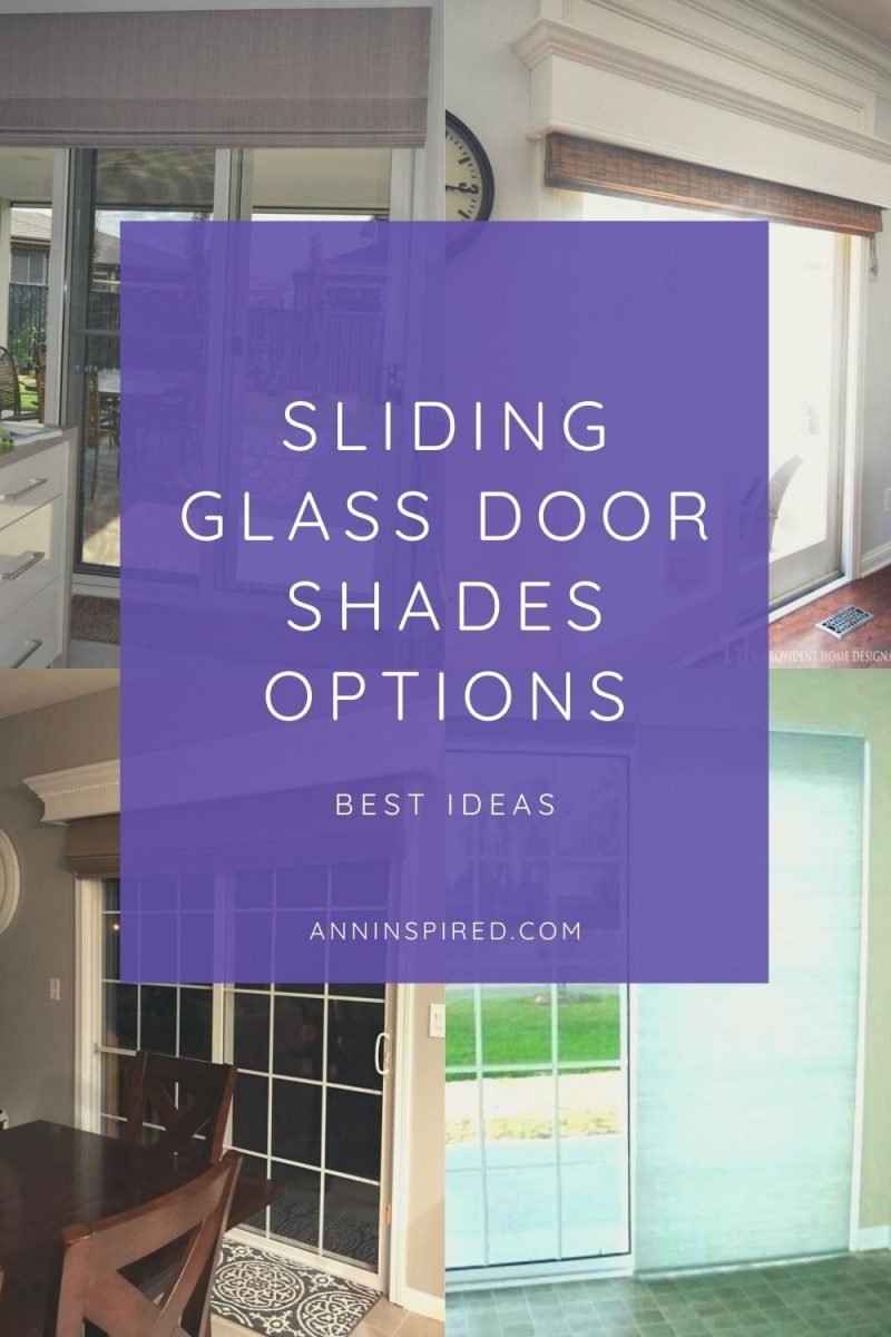 Awesome Sliding Glass Door Shades Options | Ann Inspired