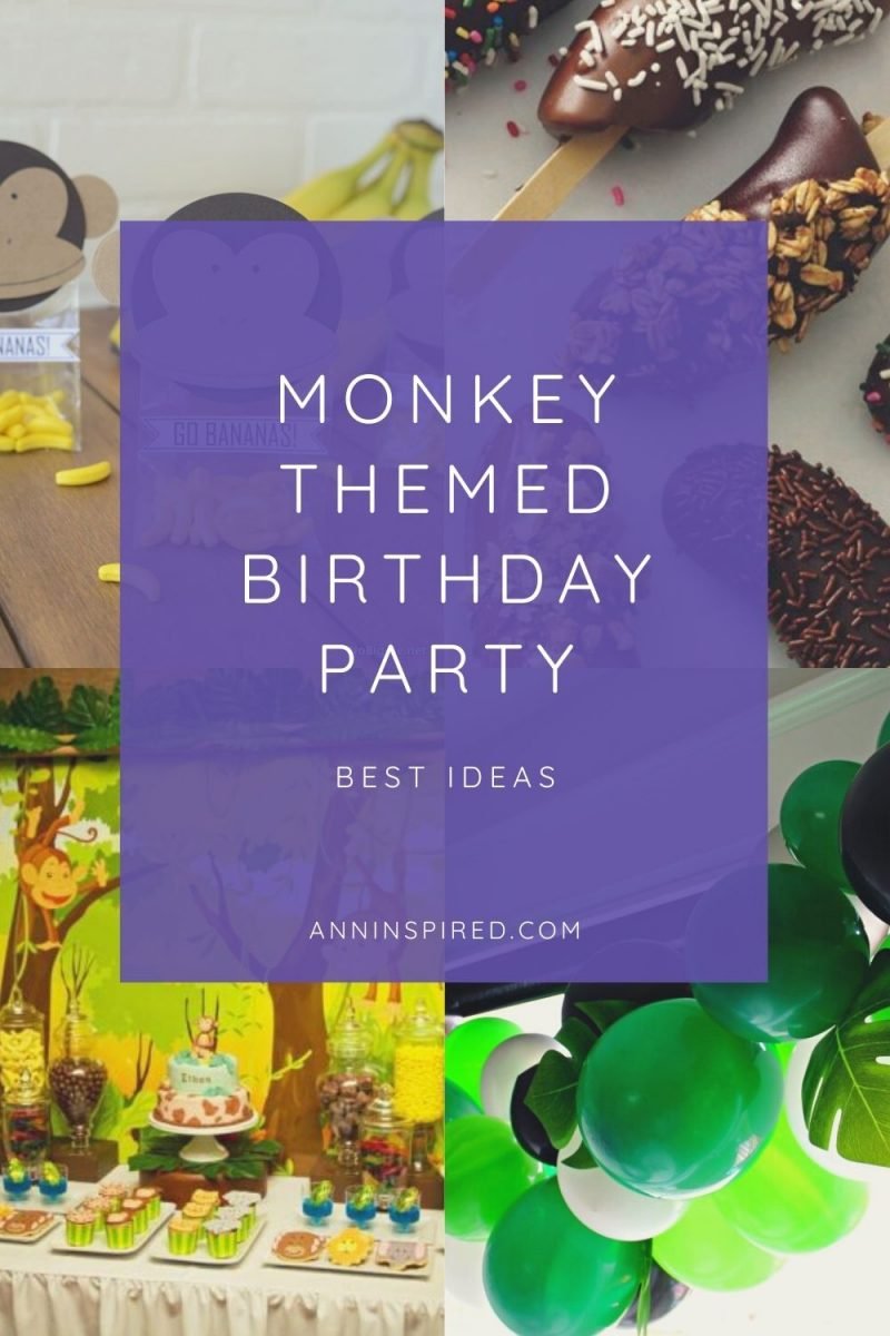 Monkey Birthday Party | Ann Inspired