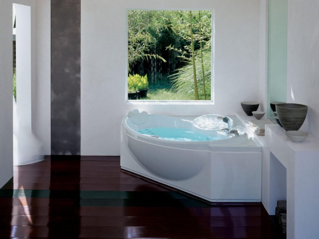 17 Best Small Corner Bathtub Shower Ideas | Ann Inspired