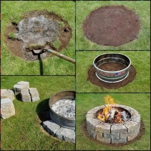 10 Used Tractor Rims For Fire Pit | Ann Inspired